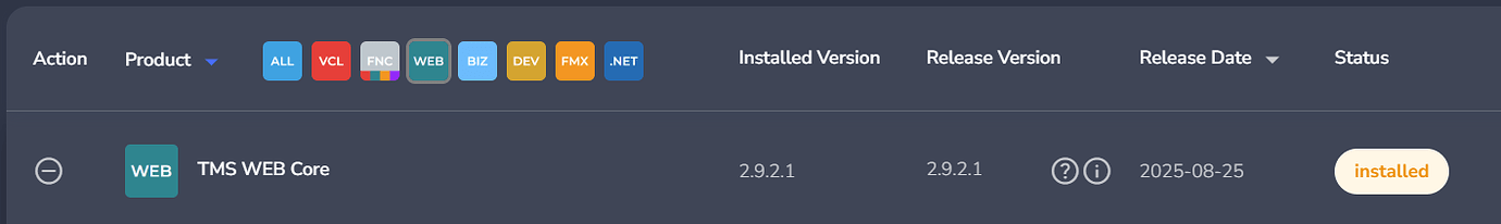 [Fatal Error] Error during compilation - TMS WEB Core - TMS Support Center