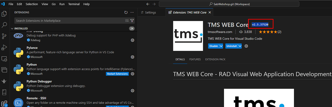 Extension is doing nothing: 'There is no data provider registered that can provide view data ...