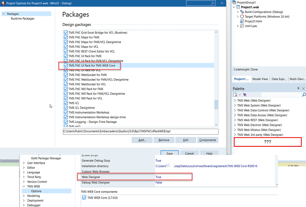 FNC components not showing up in webcore - TMS FNC UI Pack - TMS Support Center
