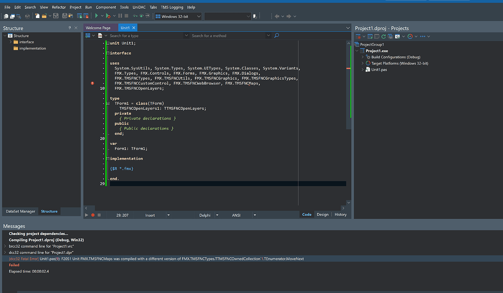 File version problem - TMS FNC Maps - TMS Support Center