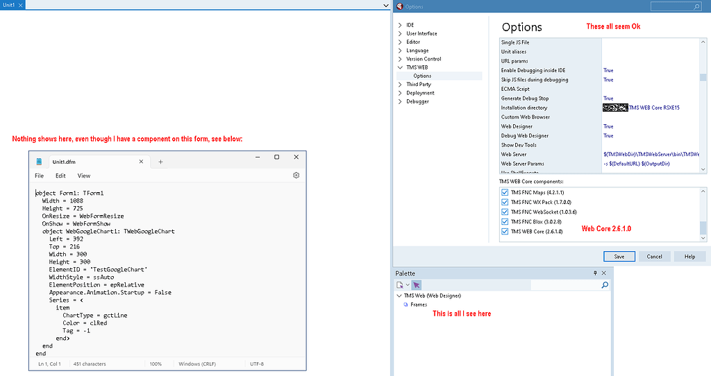 Web Designer is not showing anymore - TMS WEB Core - TMS Support Center