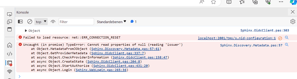 New problem with WebCore and Sphinx - TMS Sphinx - TMS Support Center