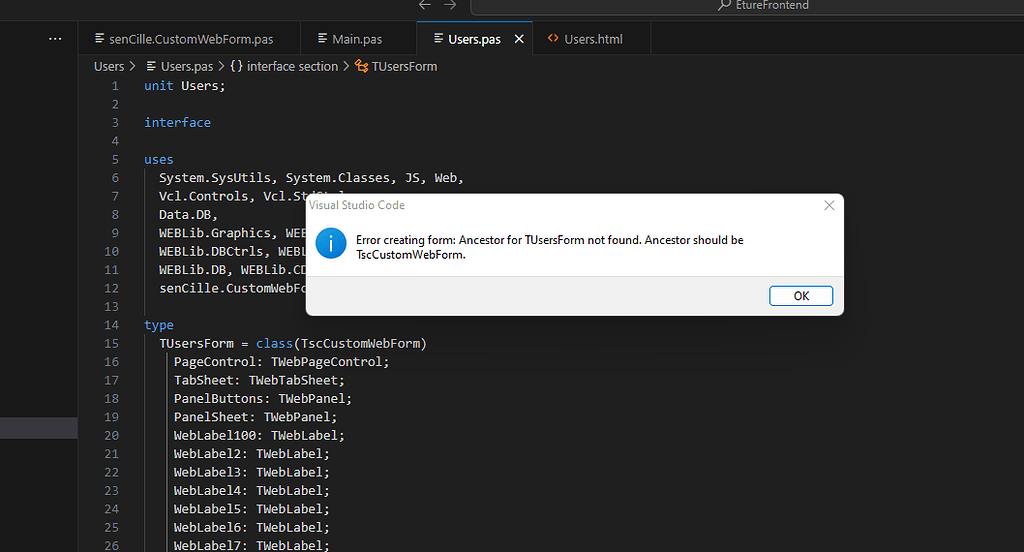 Problems With Visual Inheritance In Vsc Tms Web Core Vsc Tms Support Center