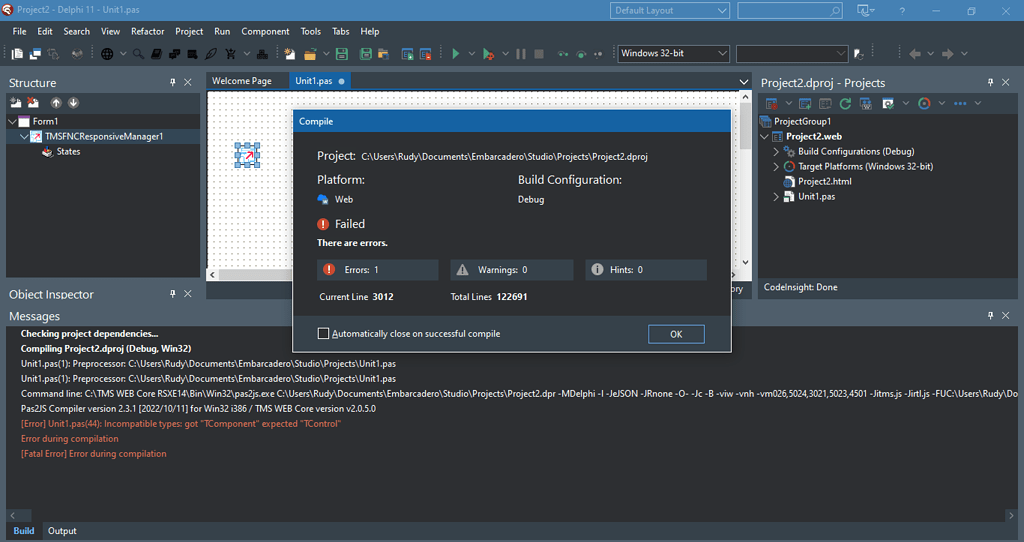 TMSFNCResponsivemanager incompatible TComponent - FNC Feature Requests - TMS Support Center