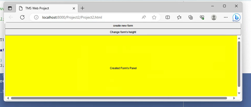 Dynamically setting Form's height - TMS WEB Core - TMS Support Center