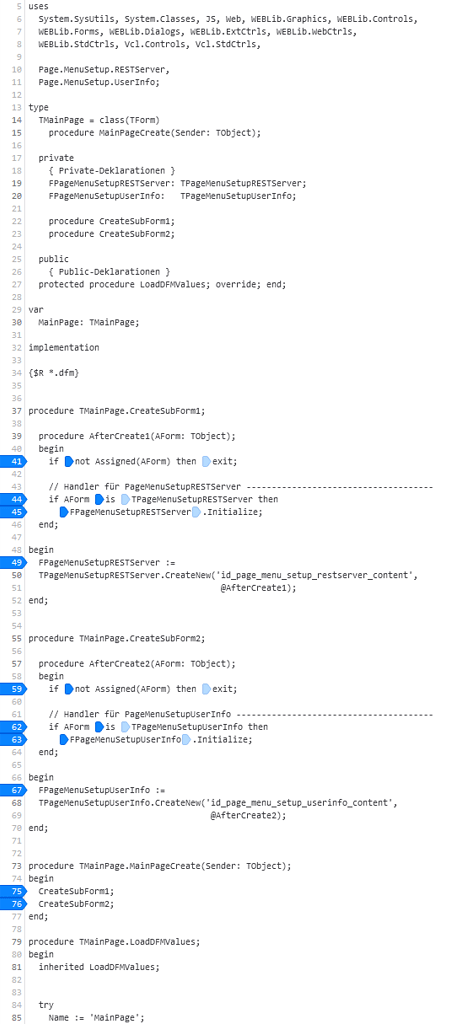 Trying To Create Multiple Subforms Does Not Work Tms Web Core Tms Support Center