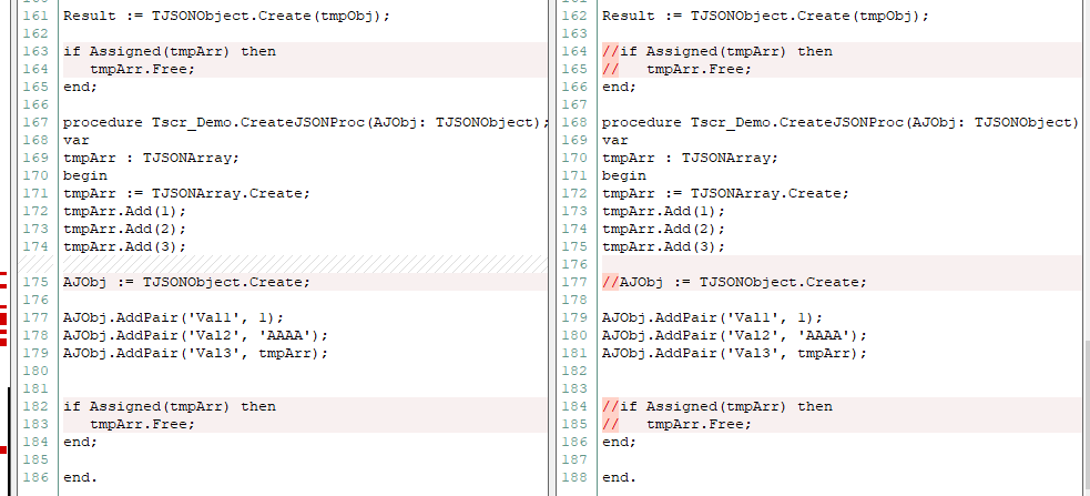 TJSONObject Problems TMS WEB Core TMS Support Center